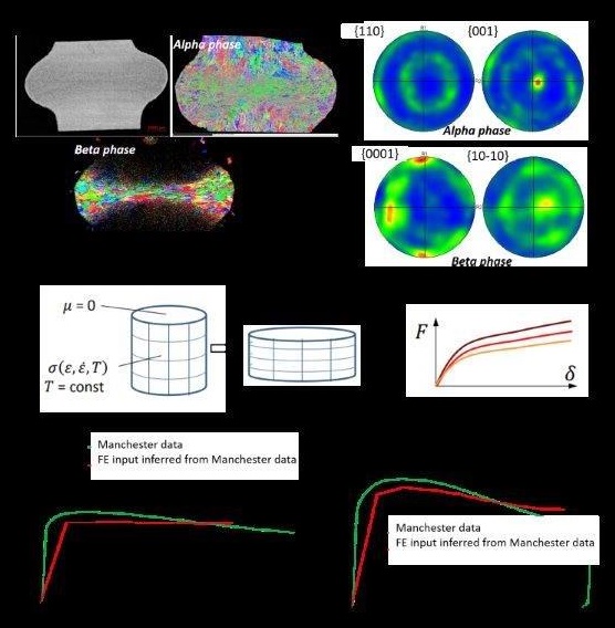Lab scale simulation for thermo-mechanical processing of dual-phase Ti ...